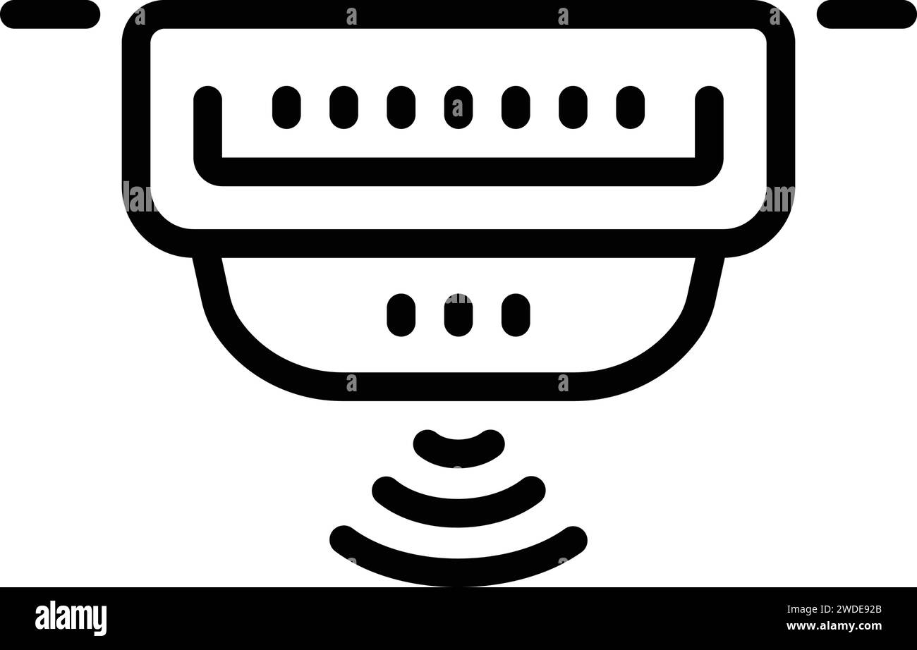 Smoke detector fire safety Black and White Stock Photos & Images - Alamy