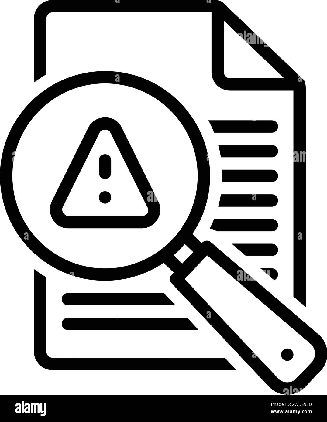 Icon for risk,alert Stock Vector Image & Art - Alamy