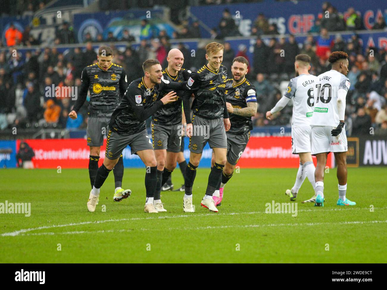 Swansea.com Stadium, Swansea, UK. 20th Jan, 2024. EFL Championship ...