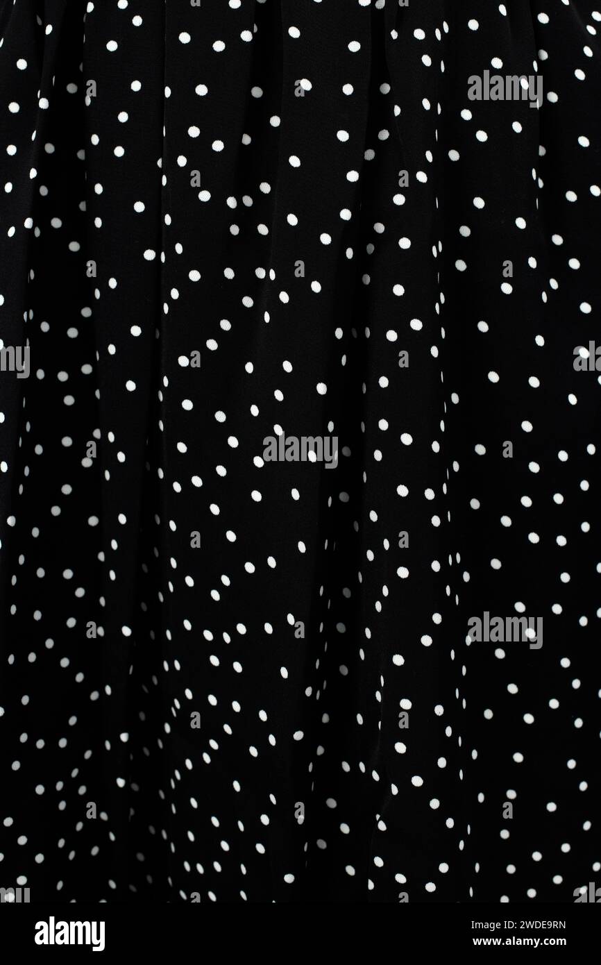 White Dotted black background pattern Texture Stock Photo - Alamy