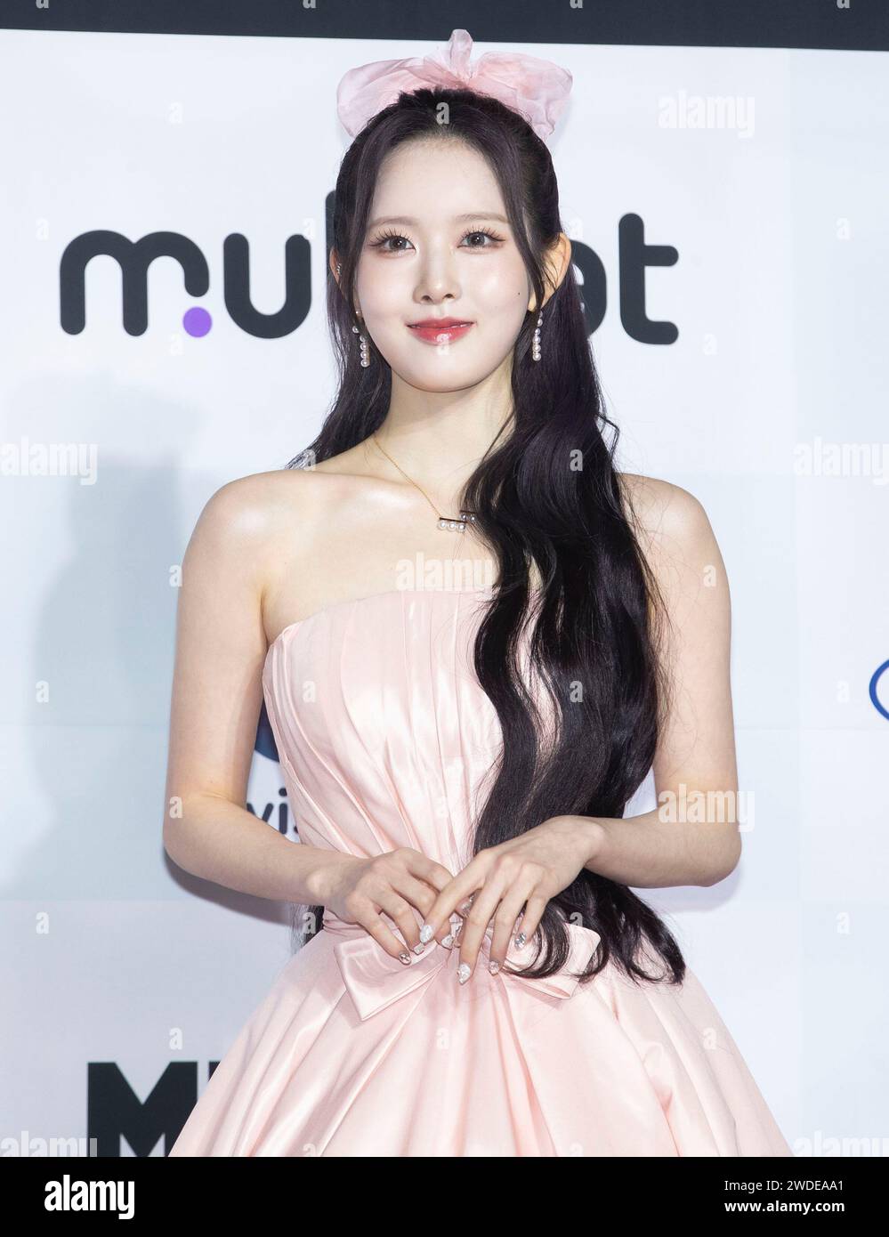 10 January 2024 - Busan, South Korea : South Korean vocal Sieun, member ...