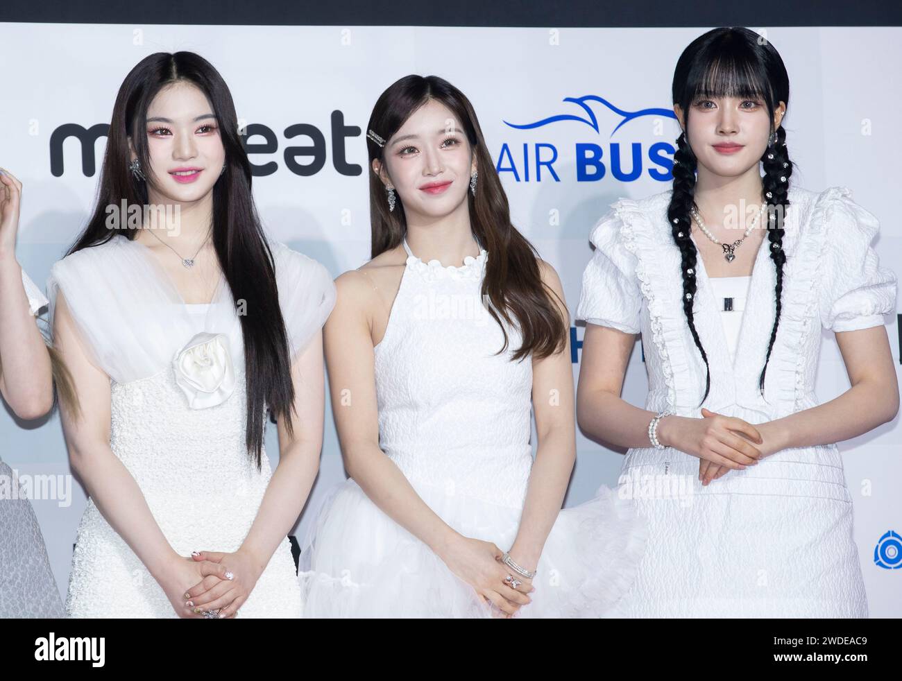 10 January 2024 - Busan, South Korea : South Korean Sumin, Sieun, Isa ...