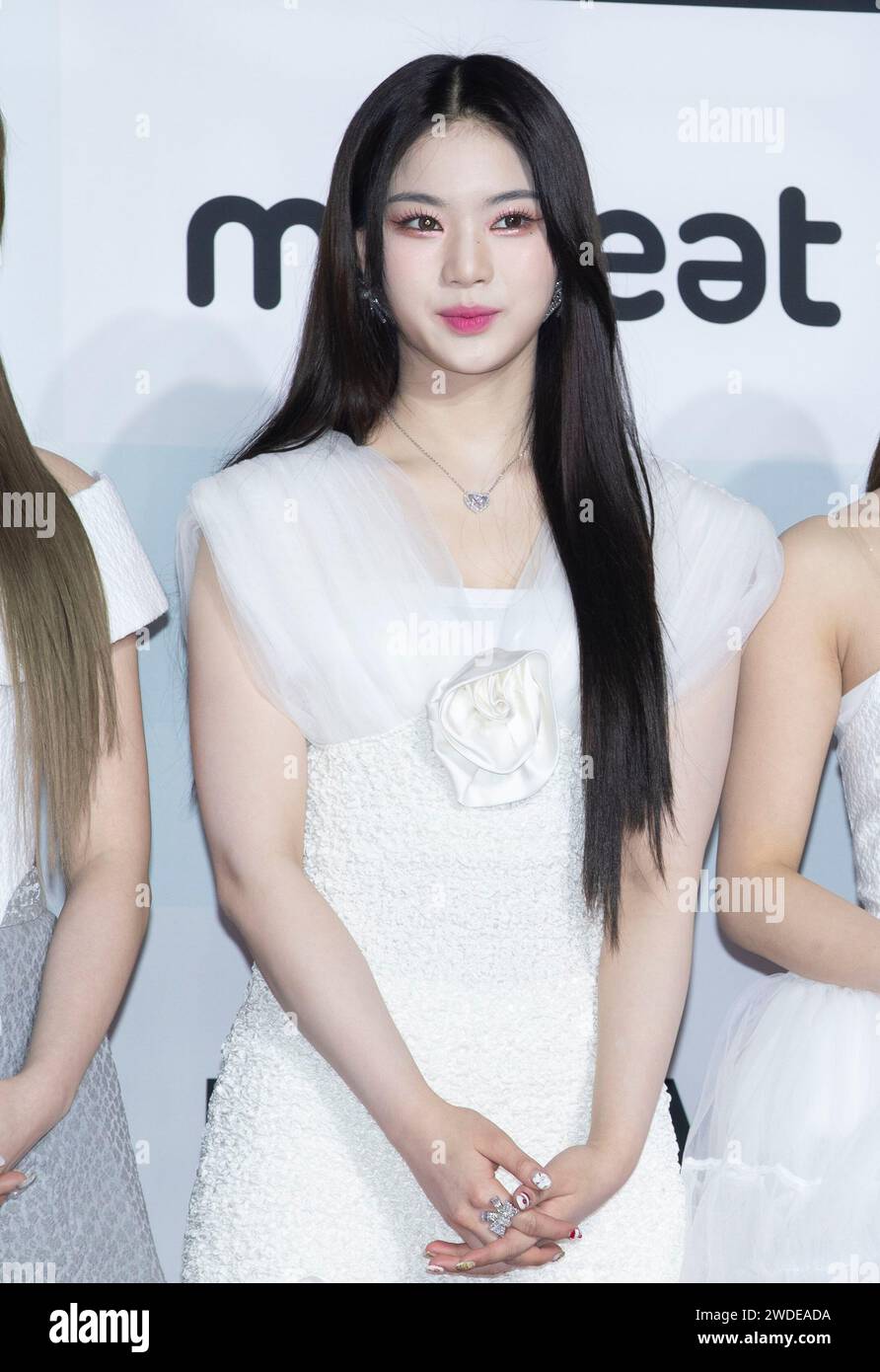 10 January 2024 - Busan, South Korea : South Korean Sumin, Sieun, Isa ...