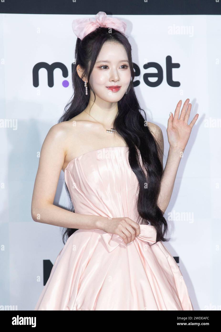 10 January 2024 - Busan, South Korea : South Korean vocal Sieun, member ...