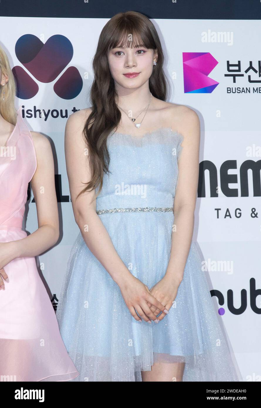 Busan, South Korea. 10th Jan, 2024. Japanese Mako, Rio, Nina, Mayuka, Ayaka, Maya, Rima, Riku ...