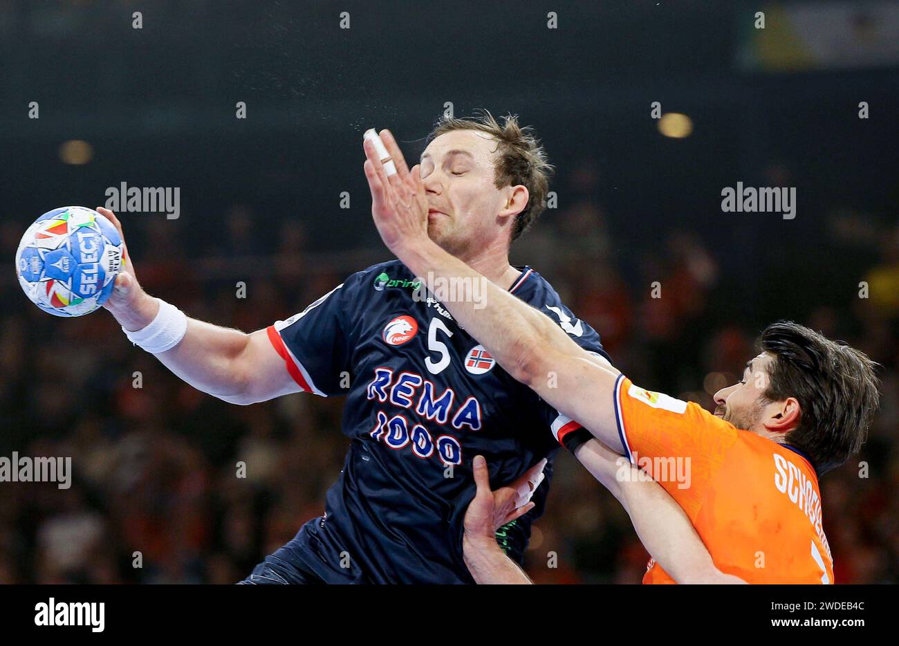 Hamburg, Germany. 19th Jan, 2024. Handball: European Championship ...