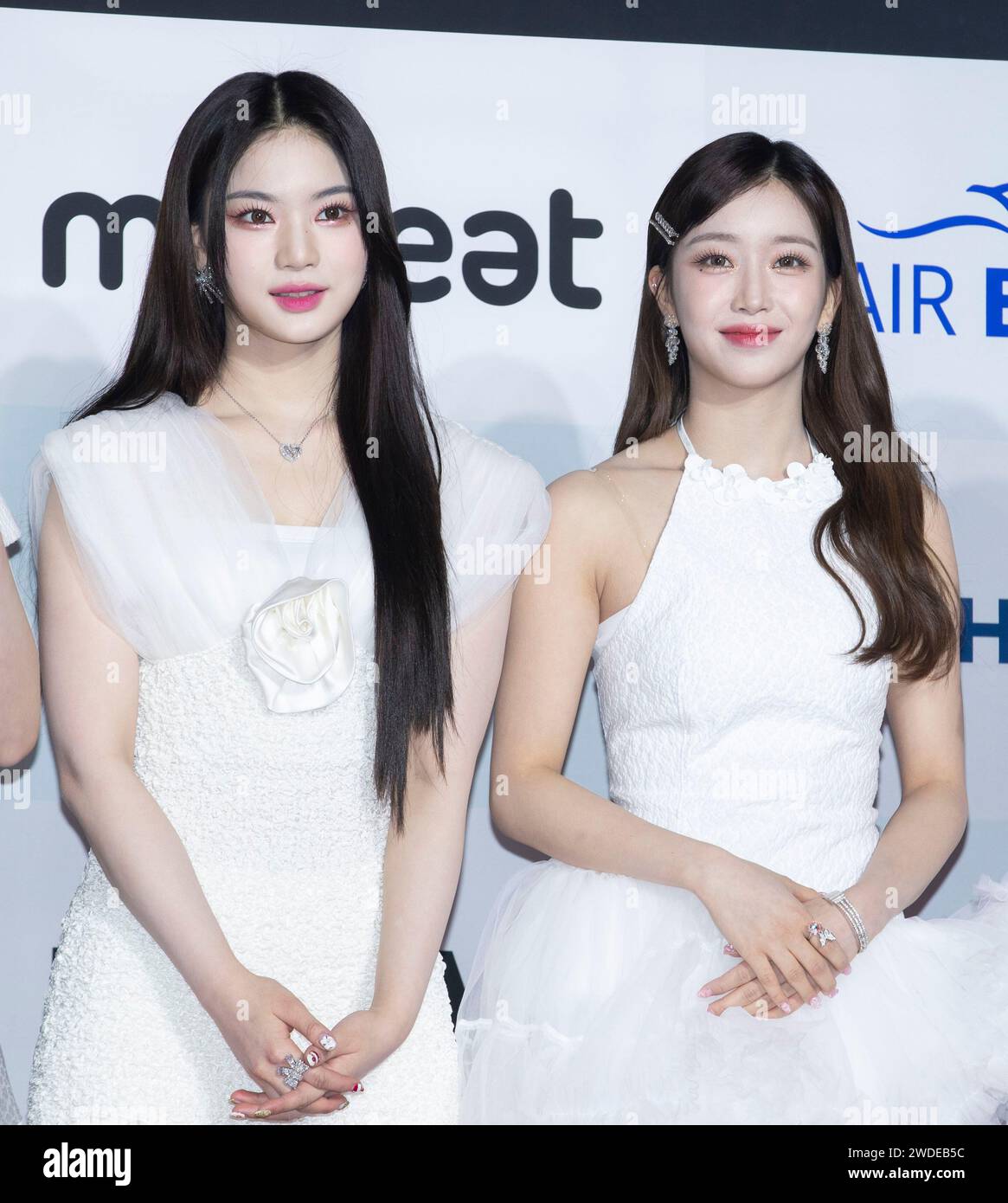 Busan, South Korea. 10th Jan, 2024. South Korean Sumin, Sieun, Isa ...