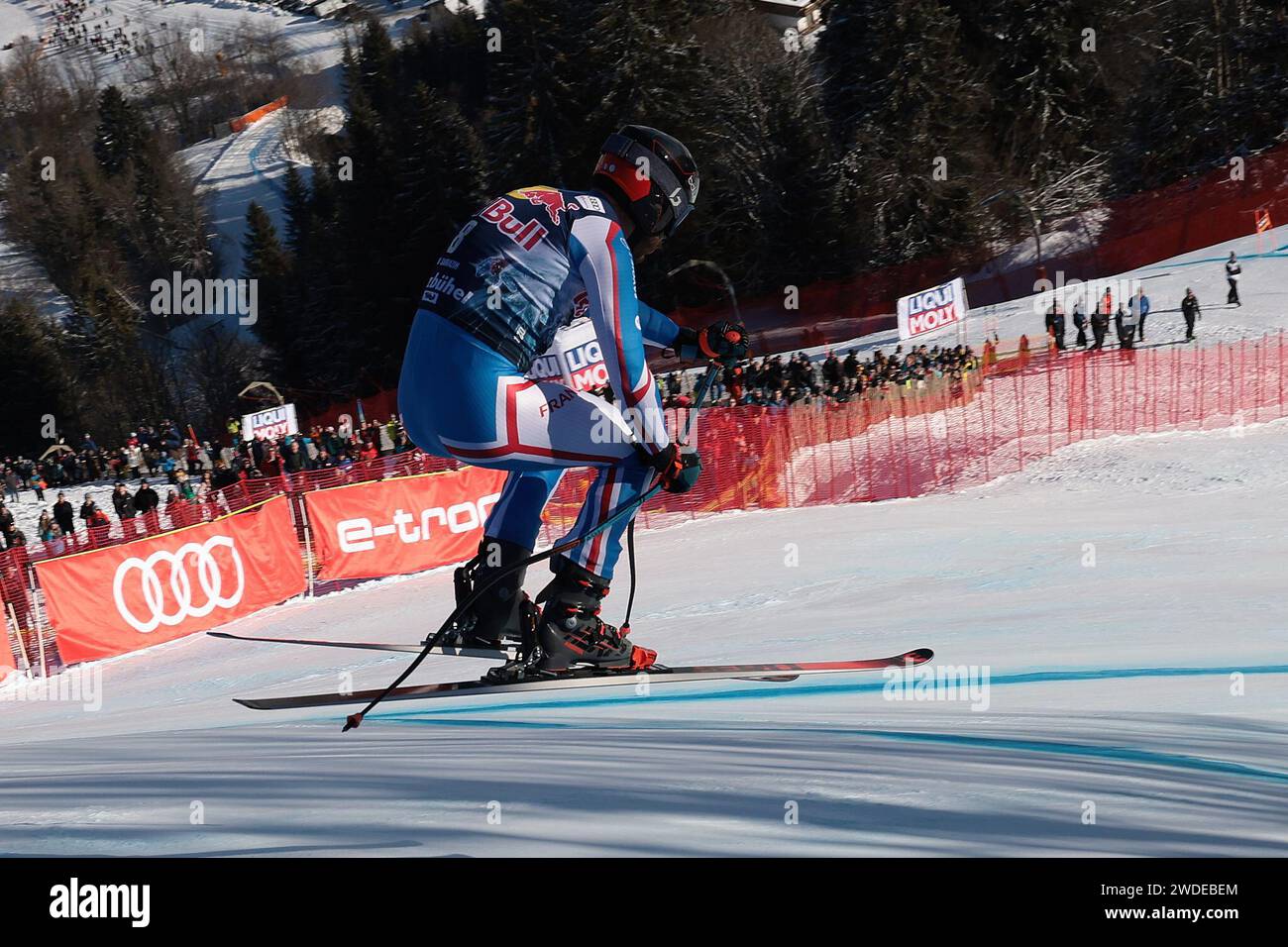 Kitzbuehel, Austria. 20th Jan, 2024. ALPINE SKIING - FIS WC 2023 ...