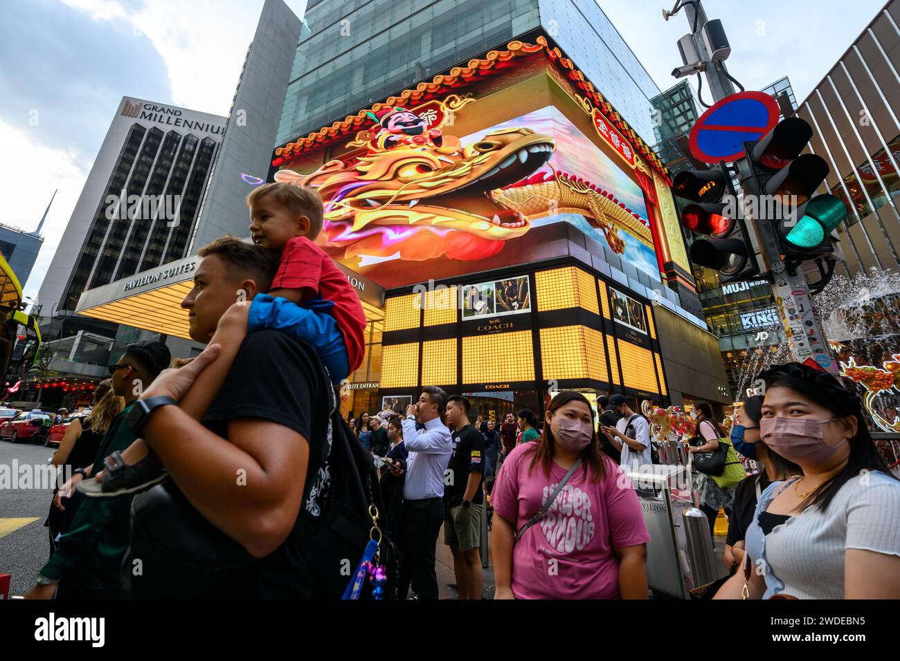 Kuala Lumpur. 19th Jan, 2024. This photo taken on Jan. 19, 2024 shows ...