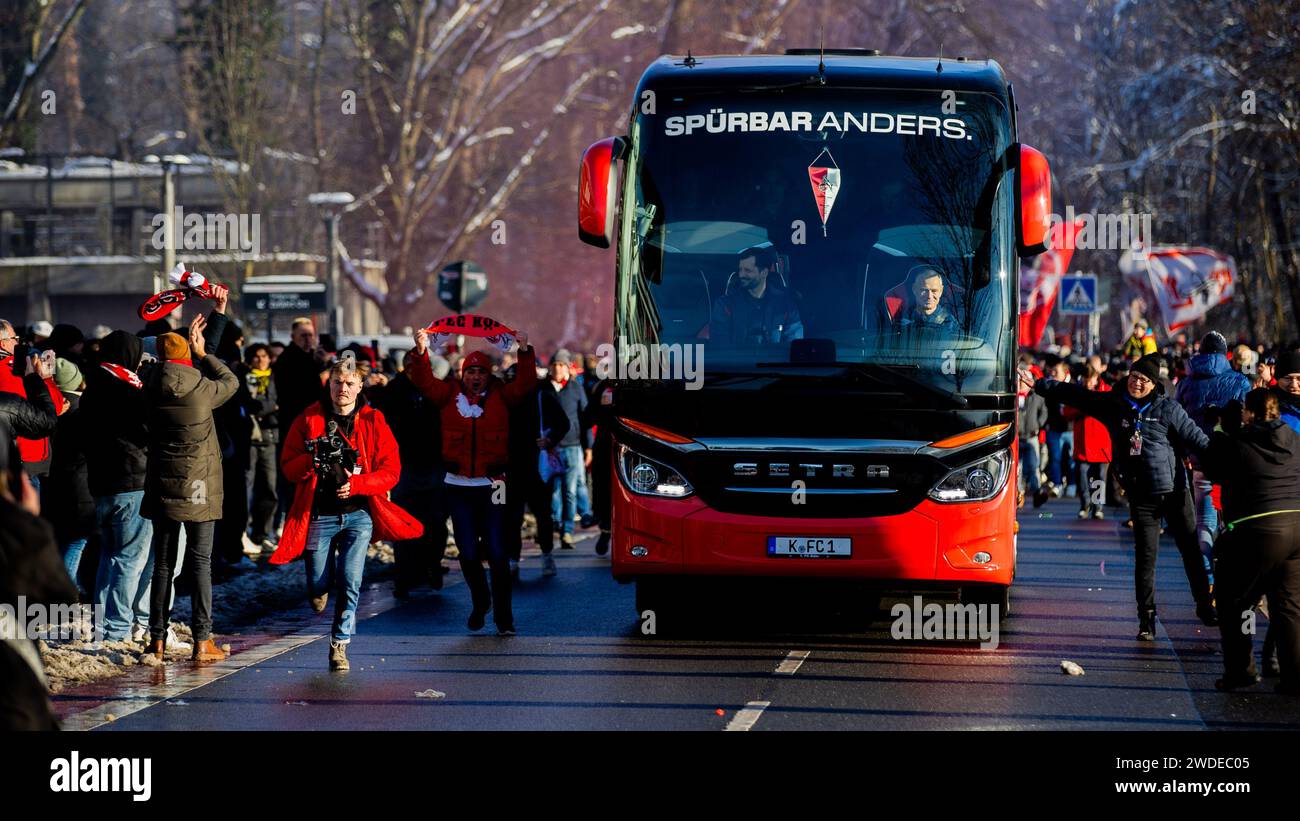 Cologne, Germany. 20th Jan, 2024. Soccer: Bundesliga, 1. FC Köln ...