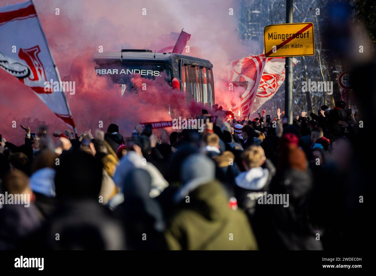 Cologne, Germany. 20th Jan, 2024. Soccer: Bundesliga, 1. FC Köln ...