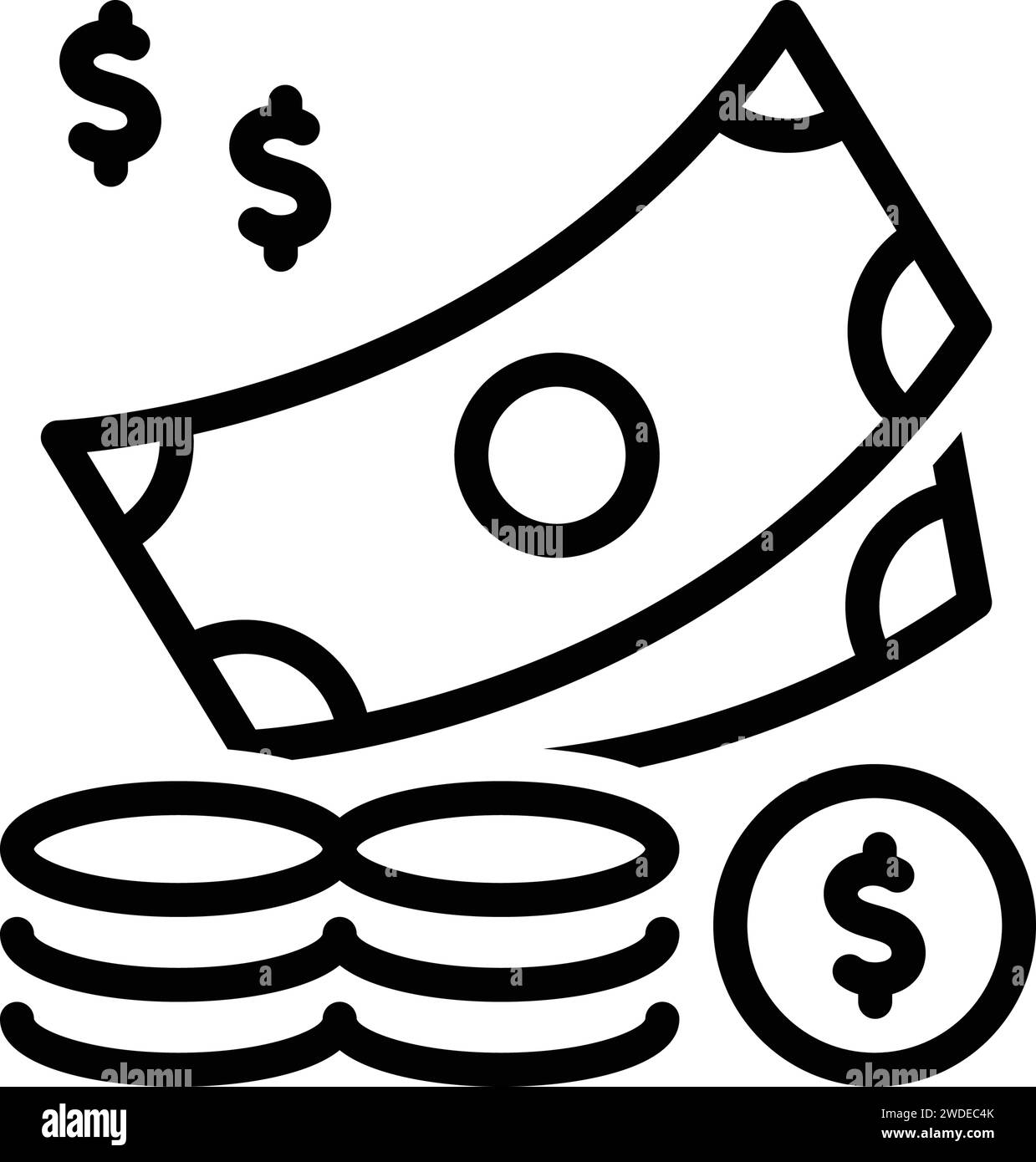 Icon for money,cash Stock Vector Image & Art - Alamy