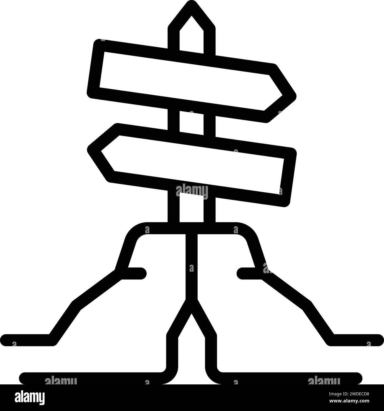 Icon for direction board,direction Stock Vector Image & Art - Alamy