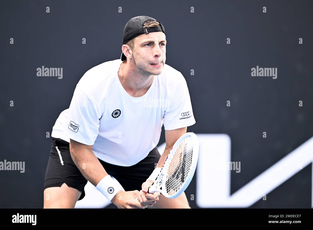 Paris, France. 18th Jan, 2024. Tallon Griekspoor during the Australian ...