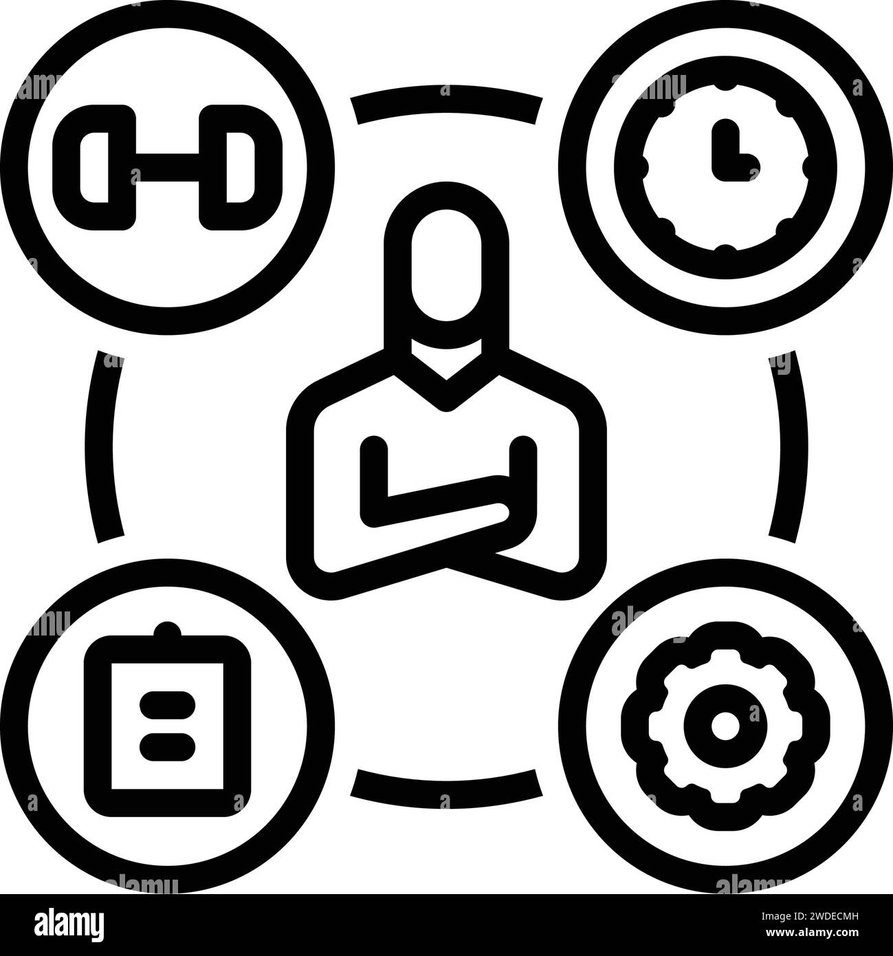 Icon for manage,arrangement Stock Vector Image & Art - Alamy