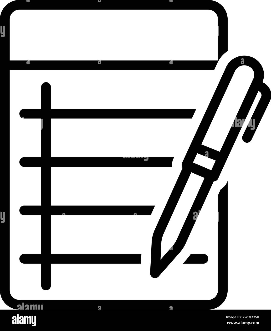 Pen and form Stock Vector Images - Alamy