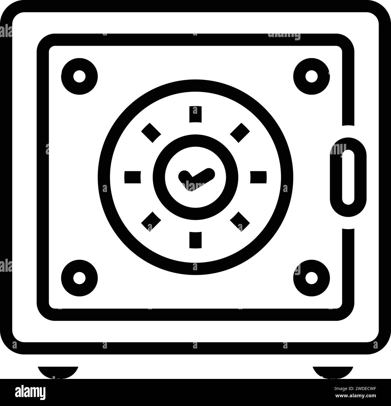 Icon for safe,bank locker Stock Vector Image & Art - Alamy