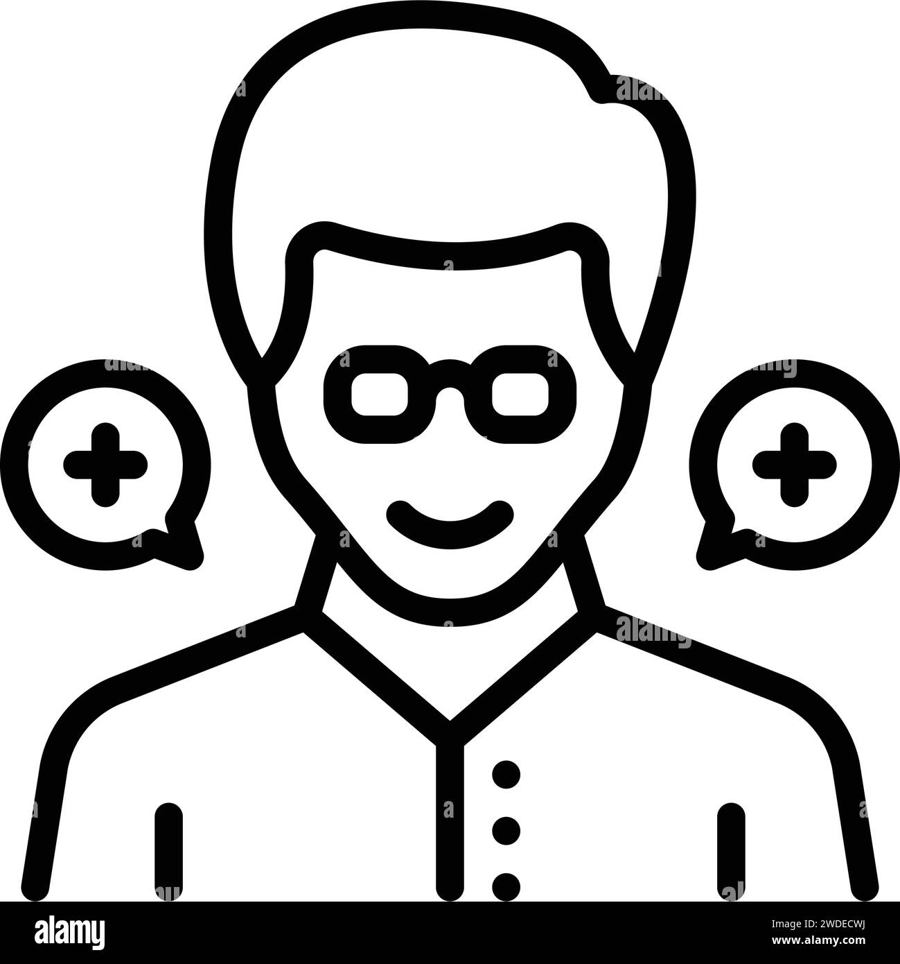 Icon for positive,health Stock Vector Image & Art - Alamy