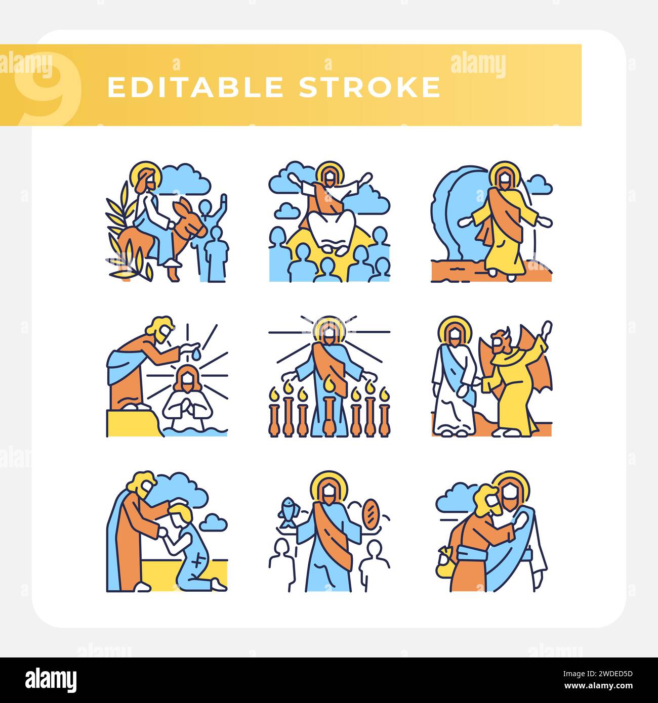 Scenes of new Stock Vector Images - Alamy