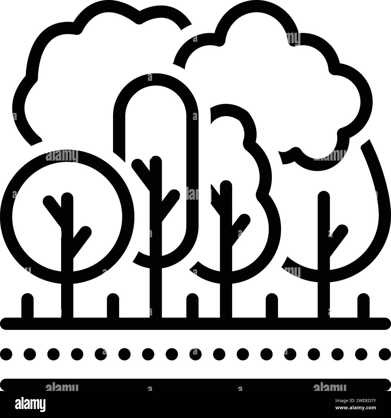 Icon for forest,landscape Stock Vector Image & Art - Alamy
