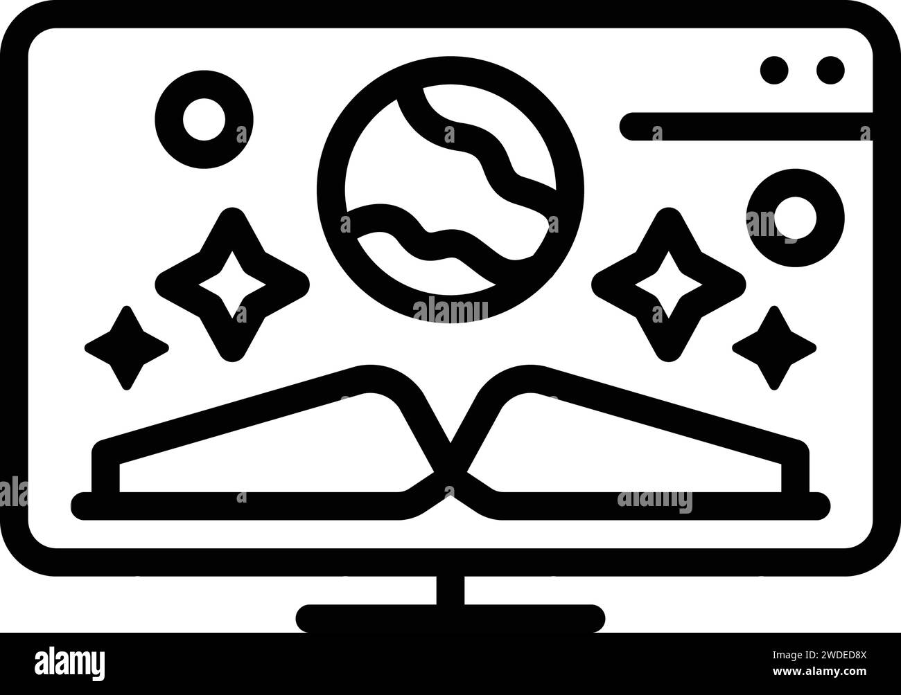 Creation story vector vectors Black and White Stock Photos & Images - Alamy