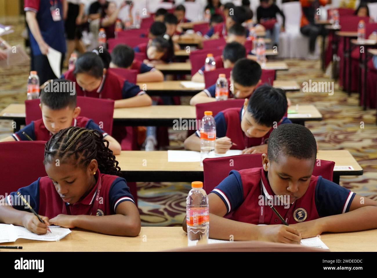 Bandung, Indonesia. 20th Jan, 2024. Contestants compete in the Third ...