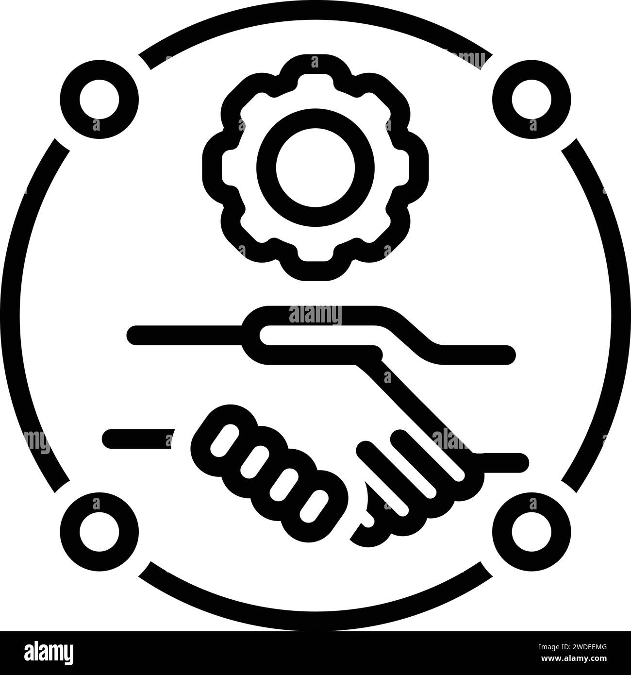 Participation icon Black and White Stock Photos & Images - Alamy