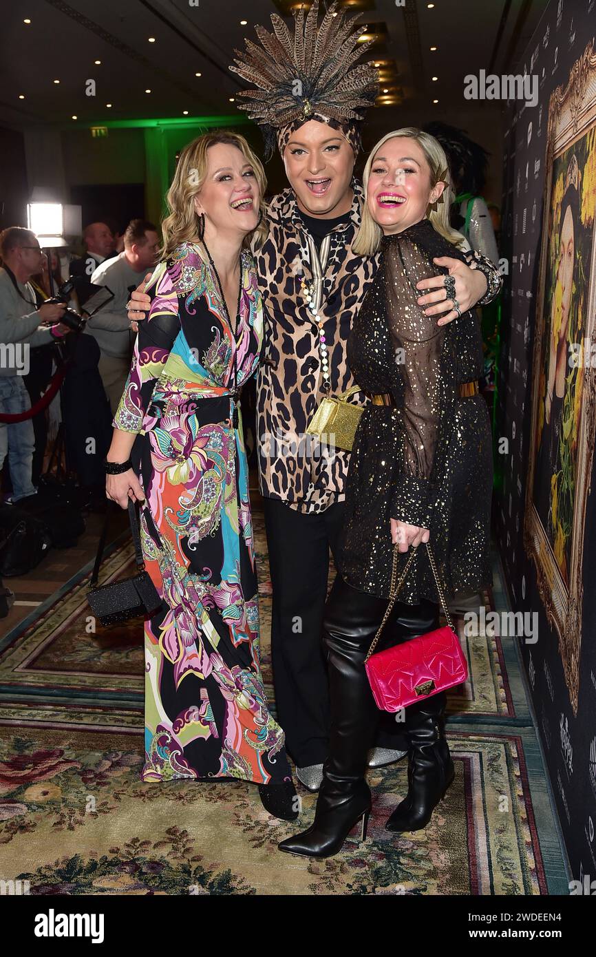 Lisa Feller, Julian F.M. Stöckel, Ruth Moschner Ankunft zum Public ...