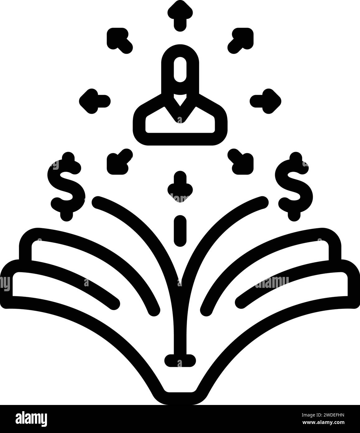 Icon for self directed,self Stock Vector Image & Art - Alamy