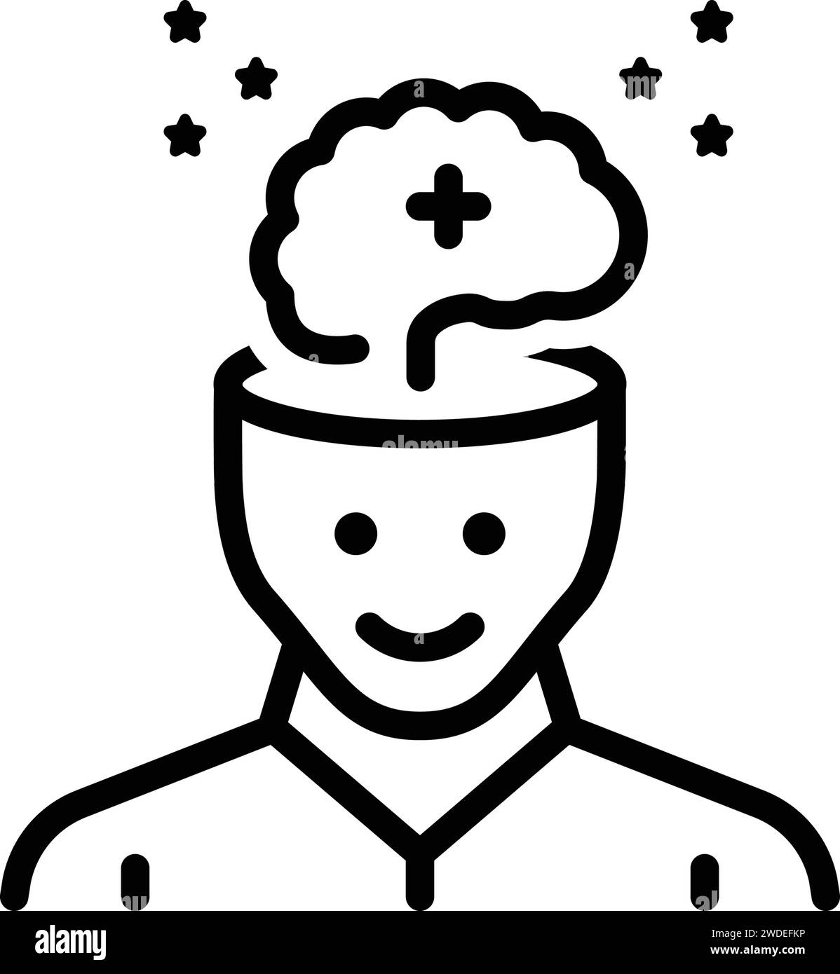 Icon for positive mindset,positive Stock Vector Image & Art - Alamy