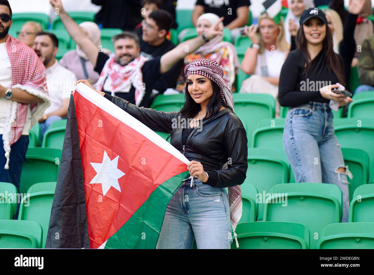 Doha, Qatar. 20 January, 2024. JORDAN VS KOREA REPUBLIC：Group E - AFC ...