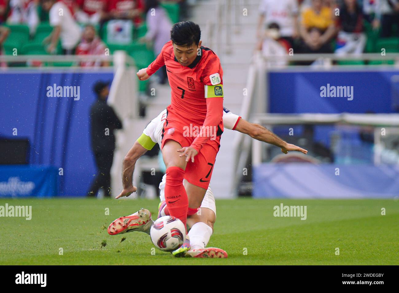 Doha, Qatar. 20 January, 2024. JORDAN VS KOREA REPUBLIC：Group E - AFC ...