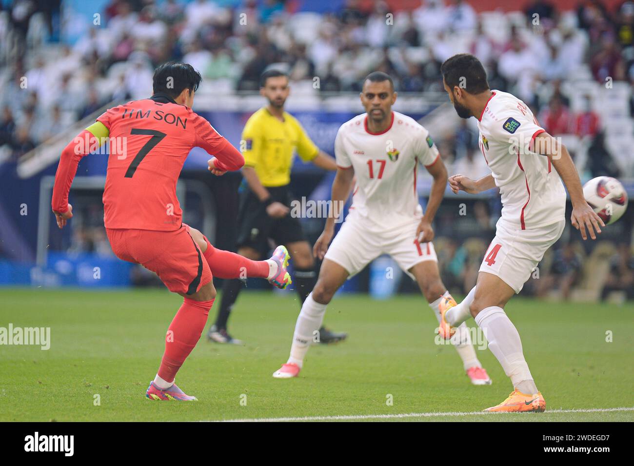 Doha, Qatar. 20 January, 2024. JORDAN VS KOREA REPUBLIC：Group E - AFC ...