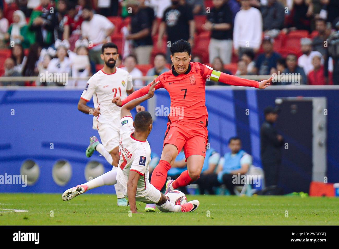 Doha, Qatar. 20 January, 2024. JORDAN VS KOREA REPUBLIC：Group E - AFC ...