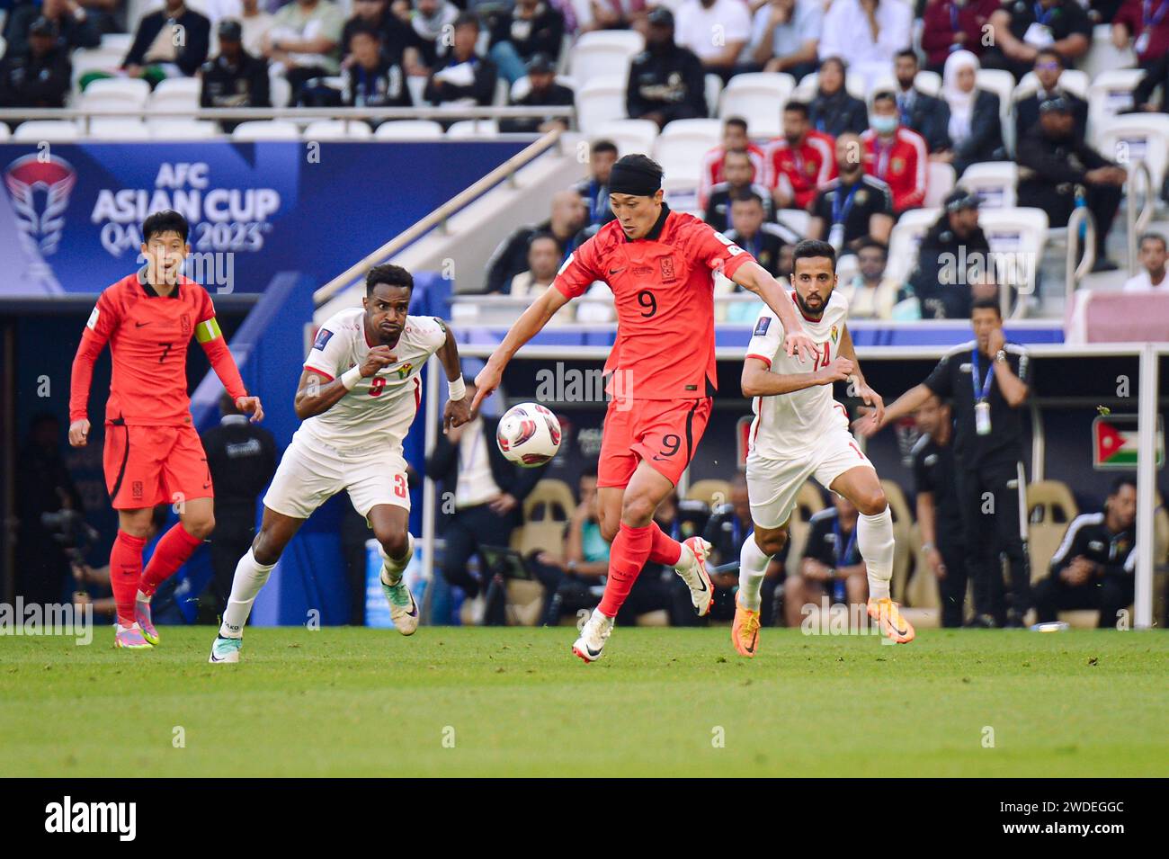 Doha, Qatar. 20 January, 2024. JORDAN VS KOREA REPUBLIC：Group E - AFC ...