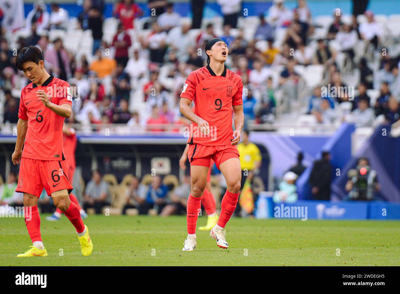 Doha, Qatar. 20 January, 2024. JORDAN VS KOREA REPUBLIC：Group E - AFC ...