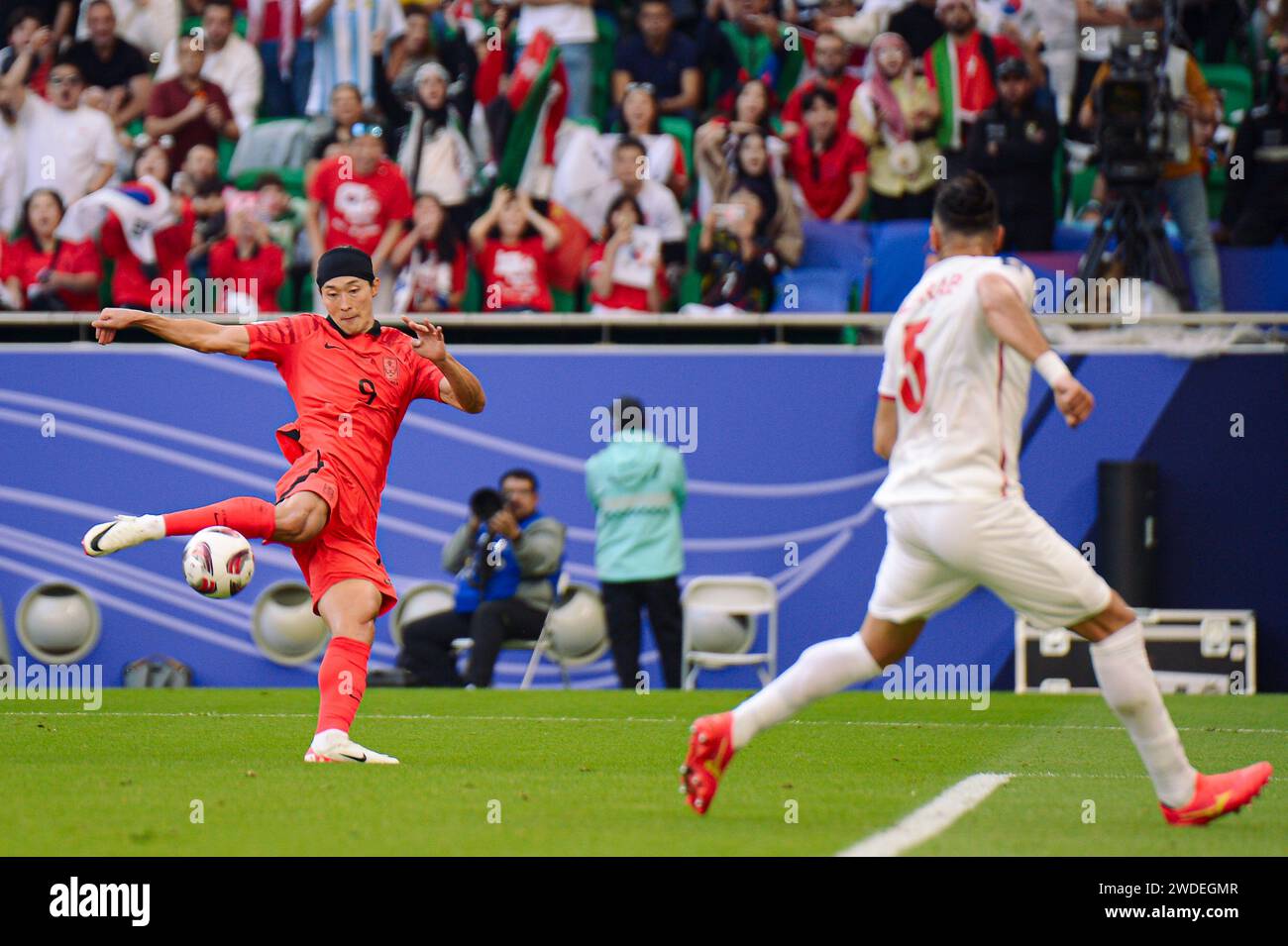 Doha, Qatar. 20 January, 2024. JORDAN VS KOREA REPUBLIC：Group E - AFC ...