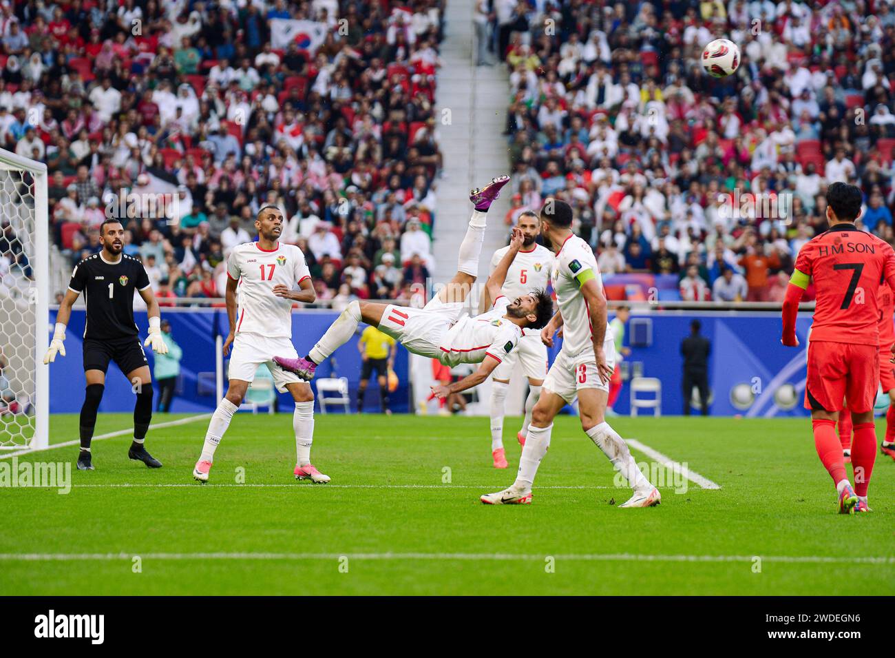 Doha, Qatar. 20 January, 2024. JORDAN VS KOREA REPUBLIC：Group E - AFC ...