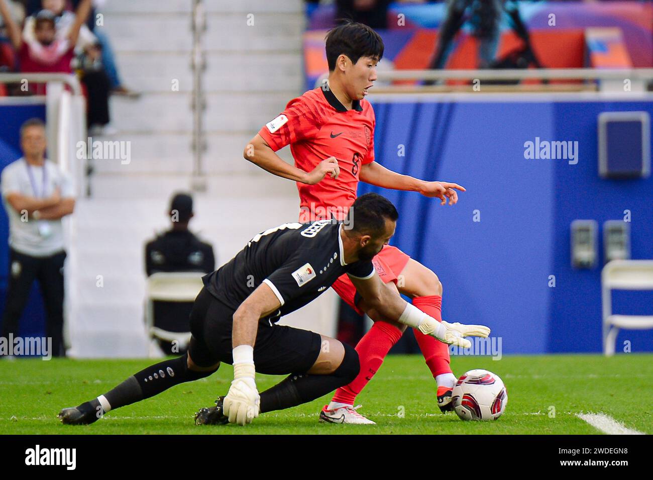 Doha, Qatar. 20 January, 2024. JORDAN VS KOREA REPUBLIC：Group E - AFC ...