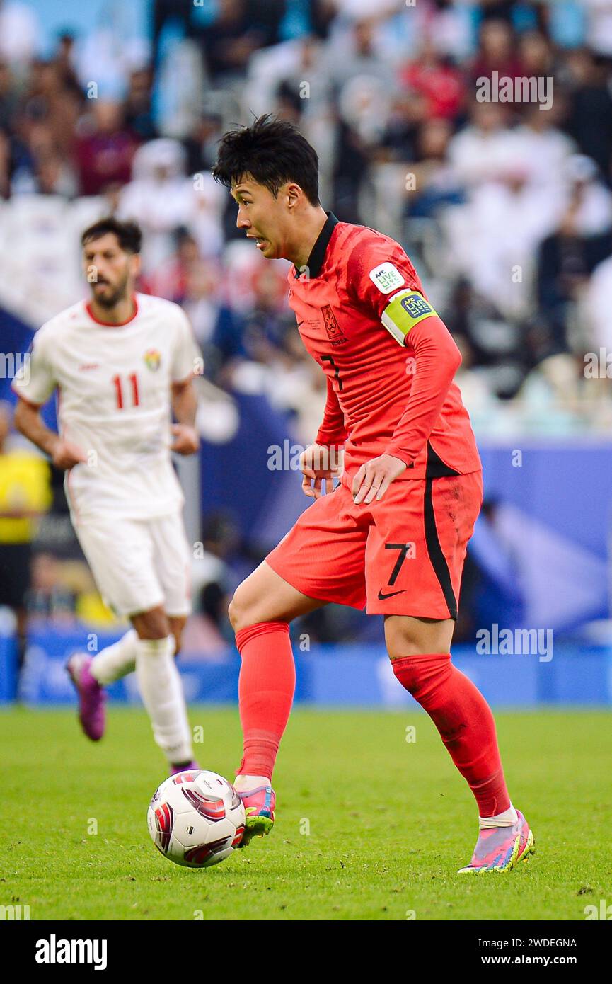 Doha, Qatar. 20 January, 2024. JORDAN VS KOREA REPUBLIC：Group E - AFC ...