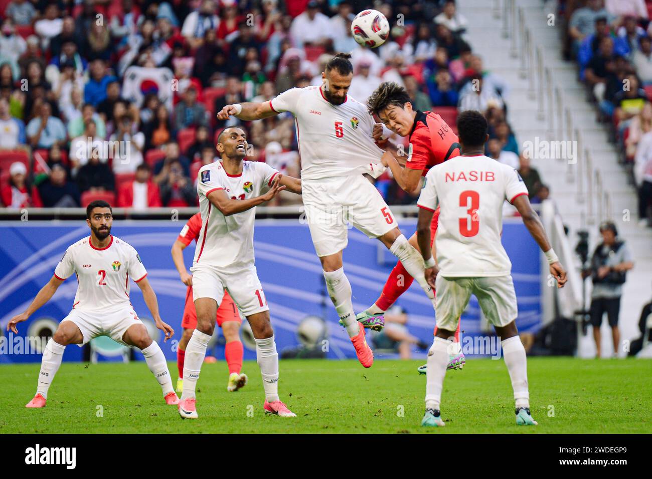 Doha, Qatar. 20 January, 2024. JORDAN VS KOREA REPUBLIC：Group E - AFC ...