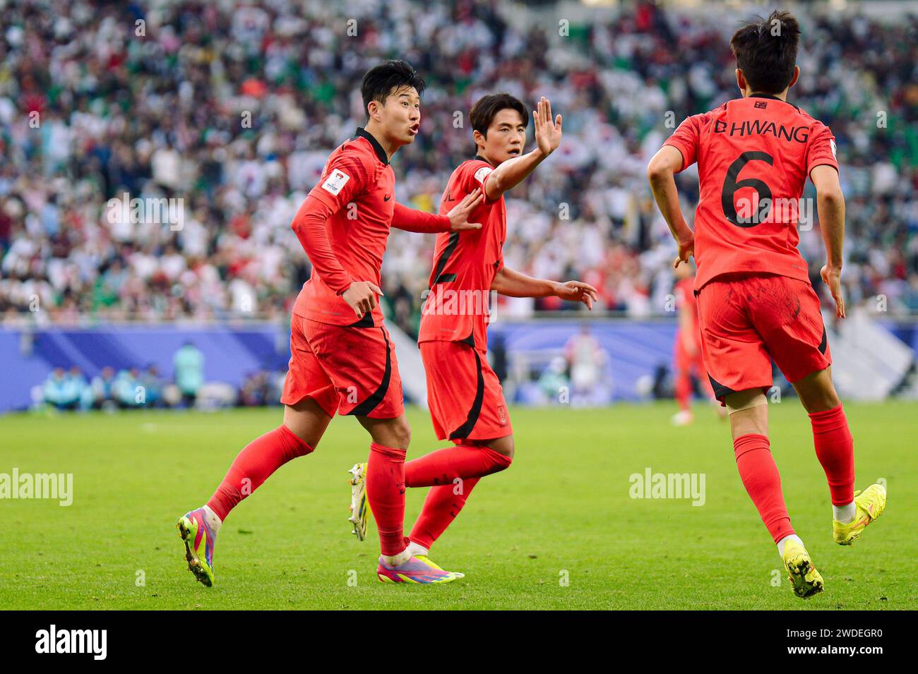 Doha, Qatar. 20 January, 2024. JORDAN VS KOREA REPUBLIC：Group E - AFC ...