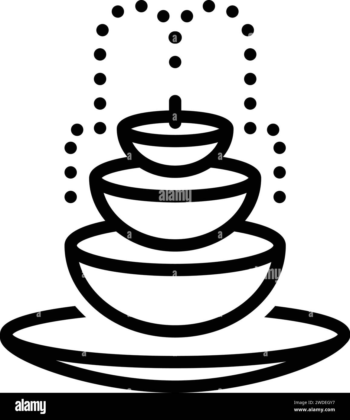 Icon for fountain,splash Stock Vector Image & Art - Alamy