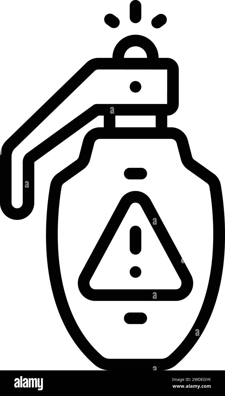 Icon for dangerous,spray Stock Vector Image & Art - Alamy