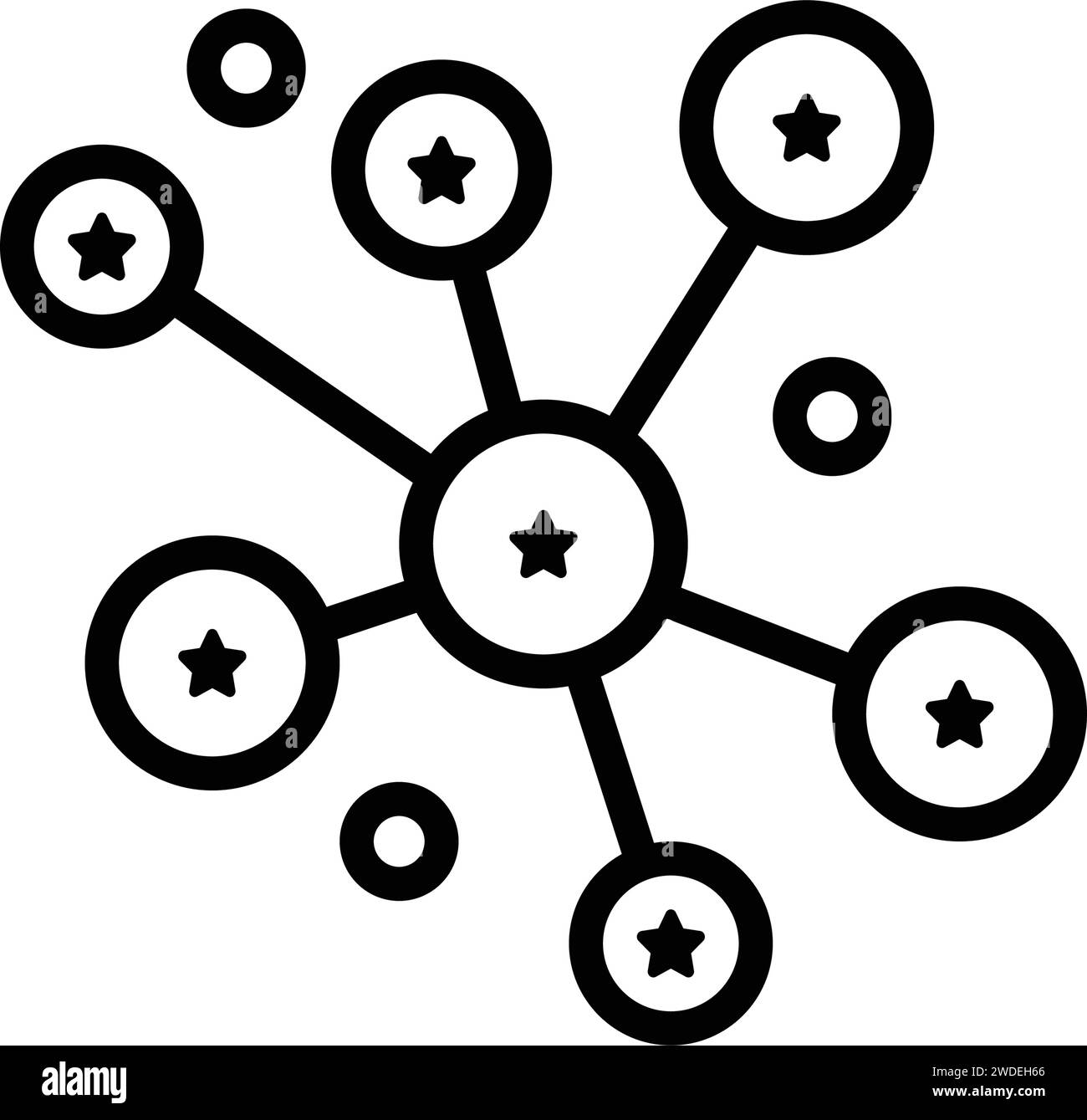 Icon for connections,hub Stock Vector Image & Art - Alamy