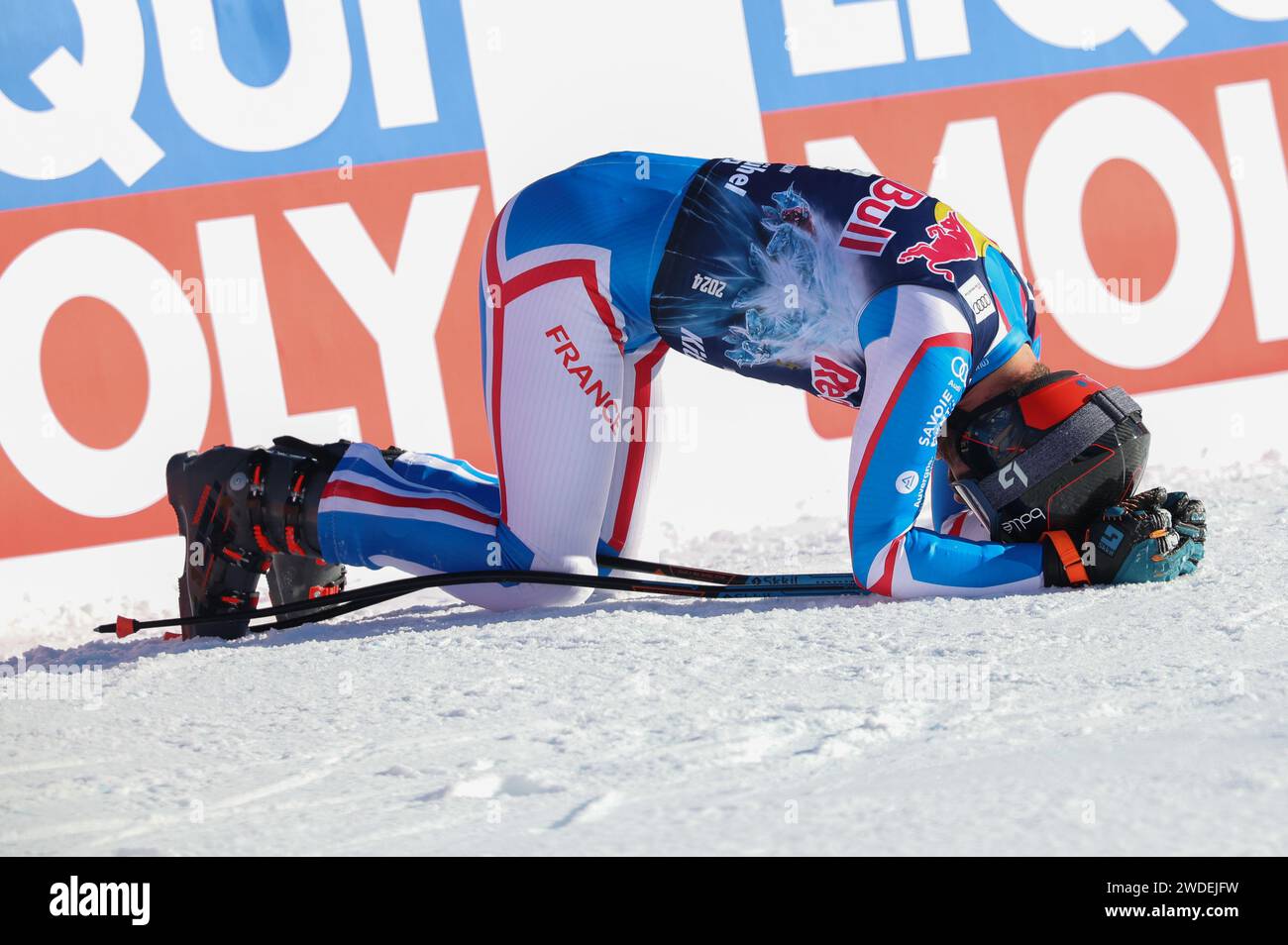 Kitzbuehel, Austria. 20th Jan, 2024. ALPINE SKIING - FIS WC 2023-2024Men's World Cup DH ...
