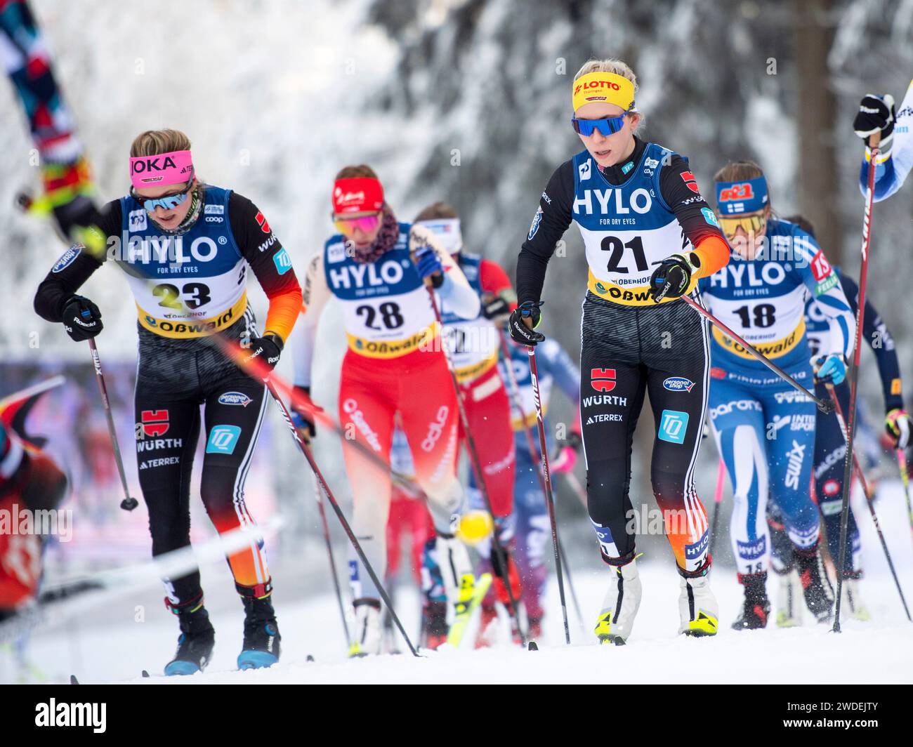 Lisa Lohmann (Deutschland), Laura Gimmler (Deutschland), GER, FIS Coop ...