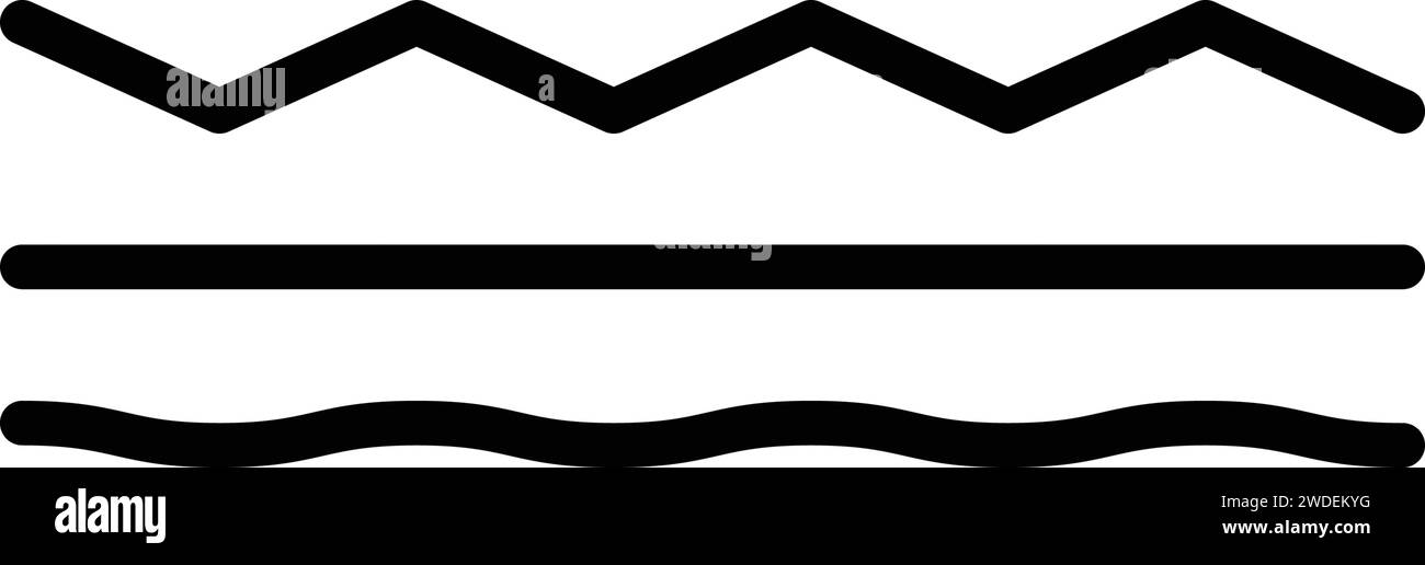 Icon for line,underline Stock Vector Image & Art - Alamy