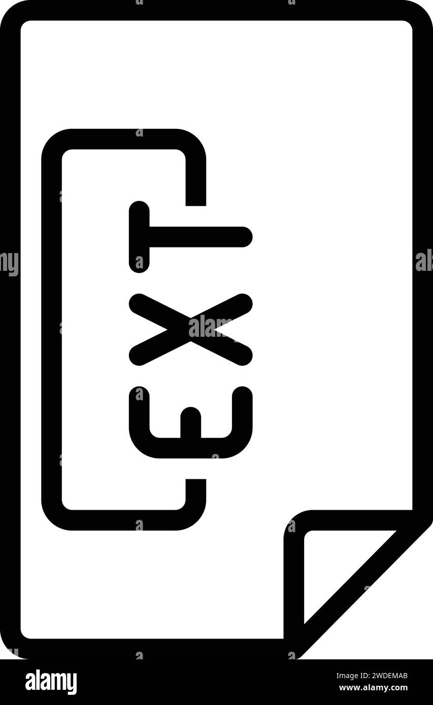 Ext logo hi-res stock photography and images - Alamy