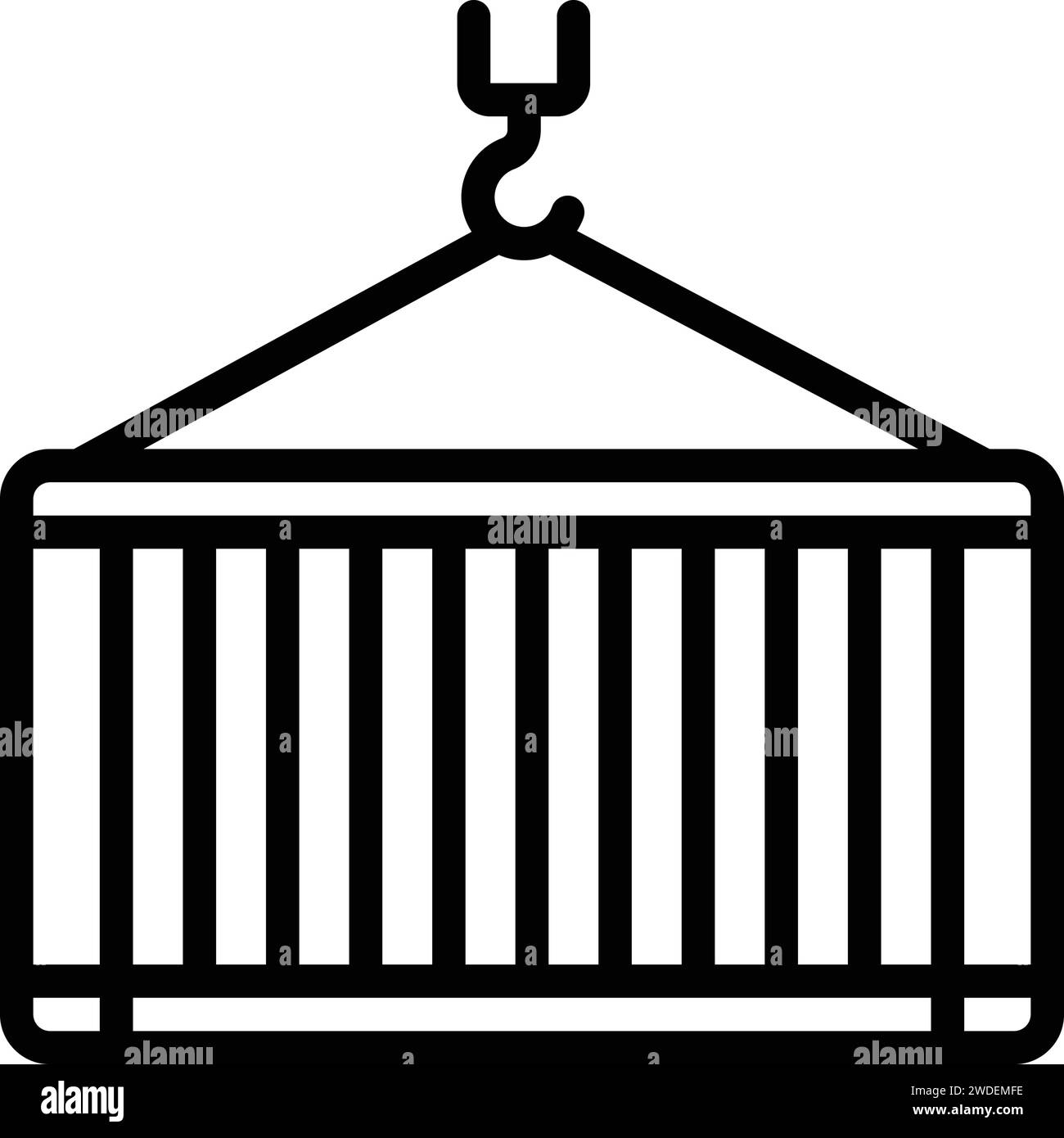 Icon for container,logistics Stock Vector Image & Art - Alamy
